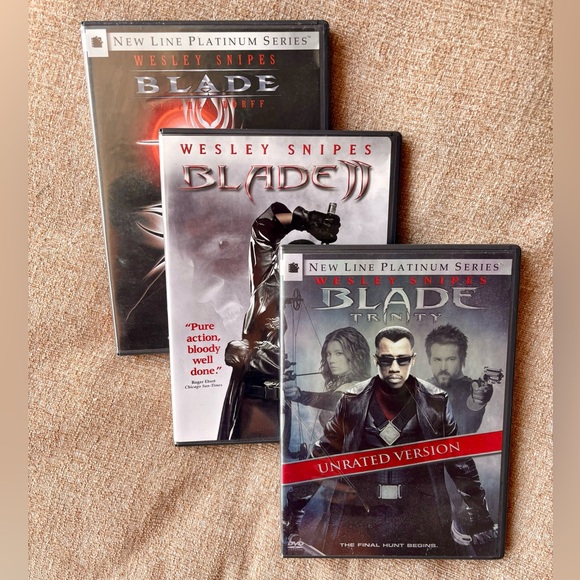 Marvel | Video Games & Consoles | Marvel Blade Trilogy Dvd Set | Poshmark
